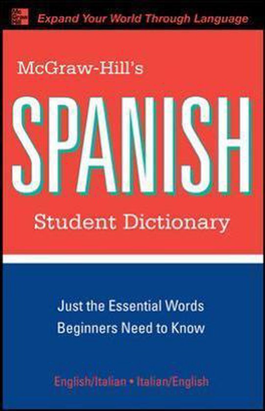 Mcgraw-Hill'S Spanish Student Dictionary, Regina Qualls | 9780071592017 ...