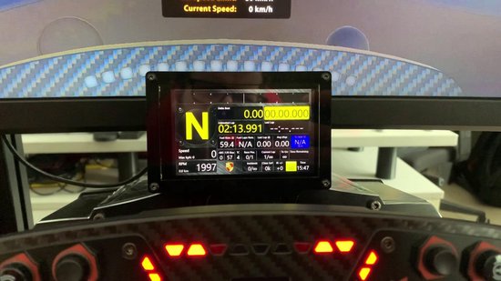 KGL Sim Racing PC Fanatec Dashboard (KGL-DDU4) | bol