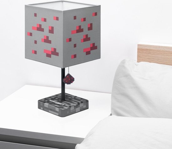 Paladone Minecraft Redstone LED Light - Nachtlamp - Tafellamp | bol