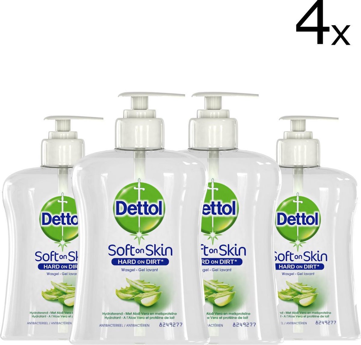 DETTOL Savon à Lessive Antibacterieel - Avec Aloë Vera & Protéine de ...