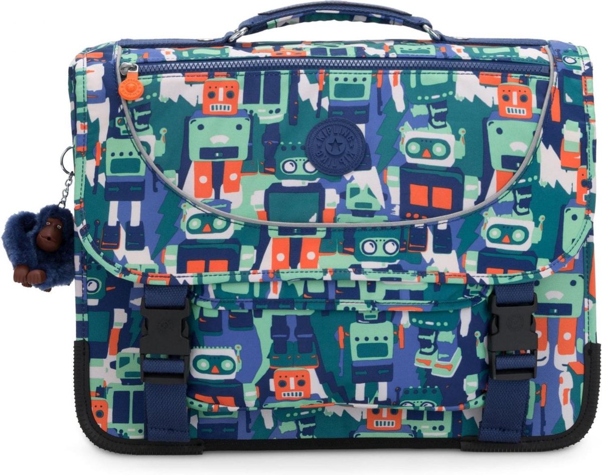 KIPLING PREPPY ROBOT CAMO BLUE | bol.com