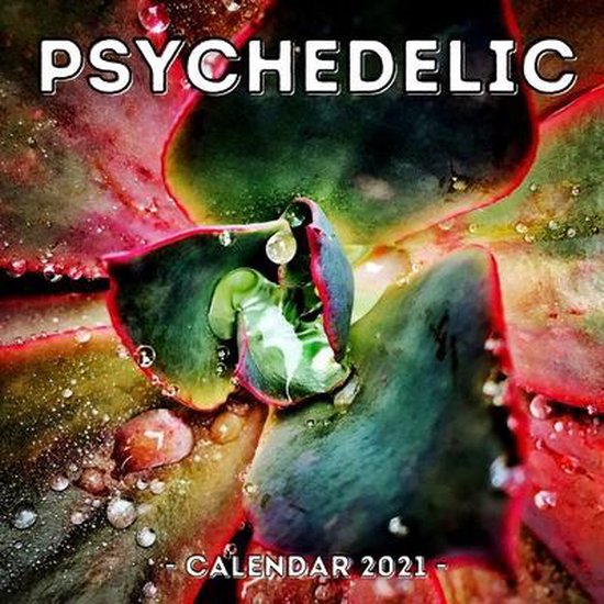 Psychedelic Calendar 2021 | 9798734517116 | Agreeable Potato Press ...