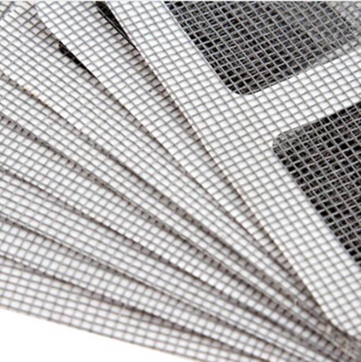 3 Strips Gaas - 10x10cm - Gaas tegen insecten - Zelfklevend gaas ...