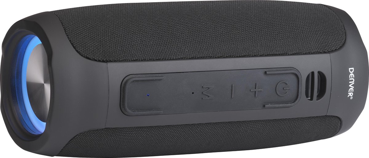 Denver Bluetooth Speaker met LED Verlichting - Muziek Box met Oplaadbare Batterij -... | bol.com