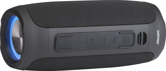Denver Bluetooth Speaker met LED Verlichting - Muziek Box met ...
