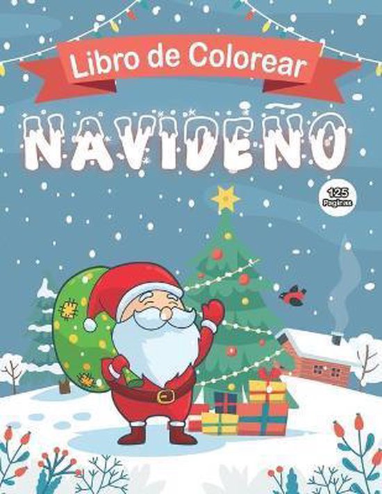 Libro de Colorear Navideno, Colorear de Navidad Enime | 9798649538671 ...