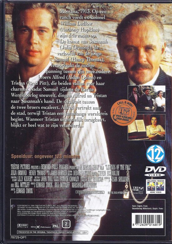 Legends Of The Fall (Dvd), Larry Lefebvre | Dvd's | bol.com