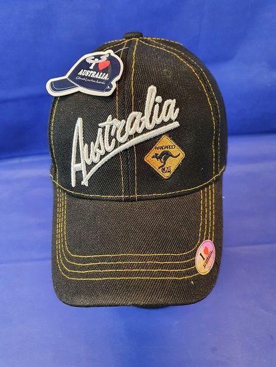 Baseball cap - Australia / Roadsign - zwart | bol