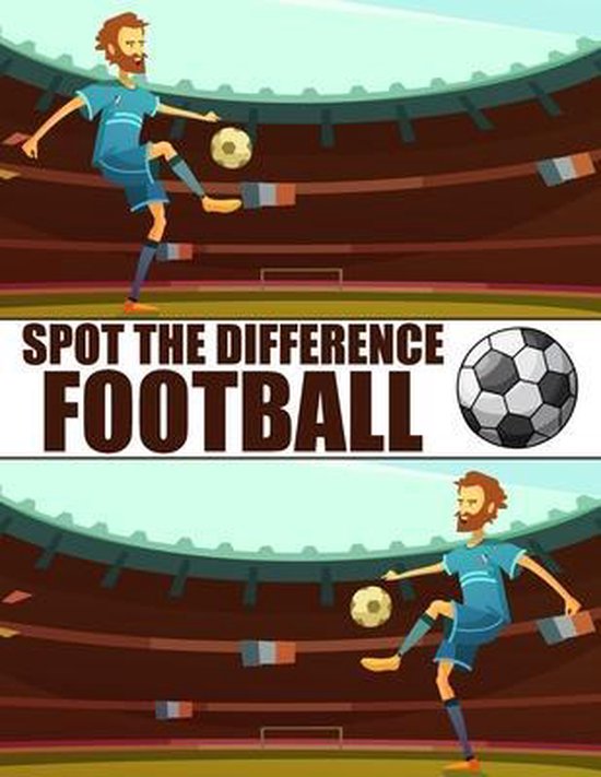 Spot The Difference Football!, Nick Marshall | 9798704625100 | Boeken ...