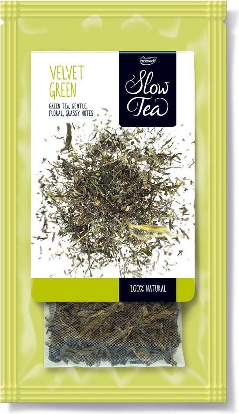 Pickwick Slow Tea velvet green - 3 gram - 3 x 25 stuks | bol