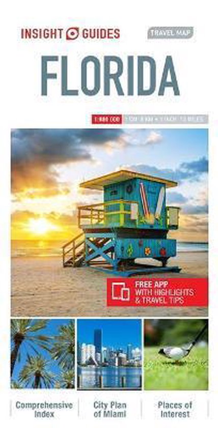 Insight Guides Travel Maps- Insight Guides Travel Map Florida, Insight ...