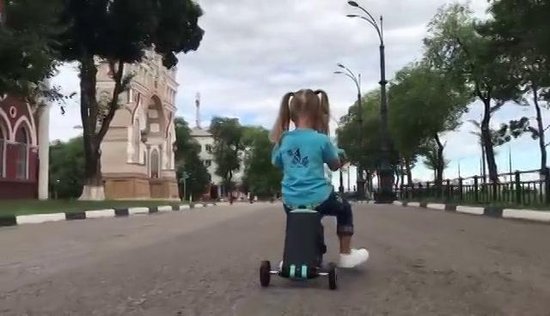 Kinder step - Fiets - Loopwagen - 3 in 1 scooter - Blauw/Rood - Peuter ...