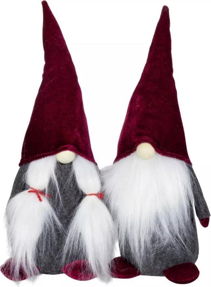 kabouters - Gnome koppel - set met mannelijk en vrouwelijk kabouter ...