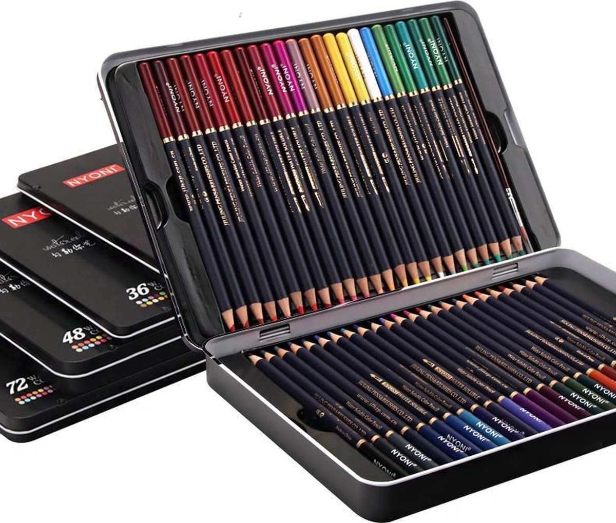 WiseGoods Professionele Aquarel Potloden - voor Kinderen & Volwassenen ...