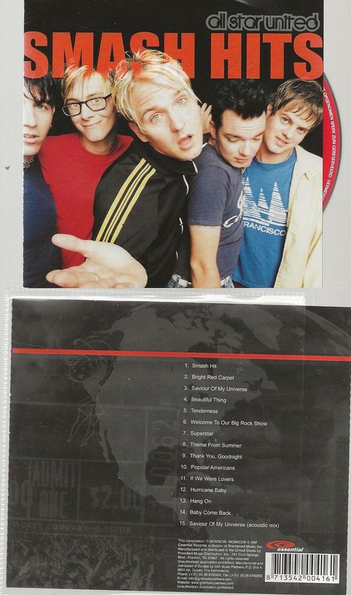 All Stars United - Smash Hits, All Star United | CD (album) | Muziek | bol