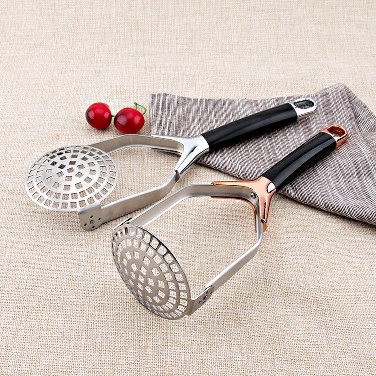 Pureestamper - Stamper - Aardappelstamper - Inklapbaar | bol.com