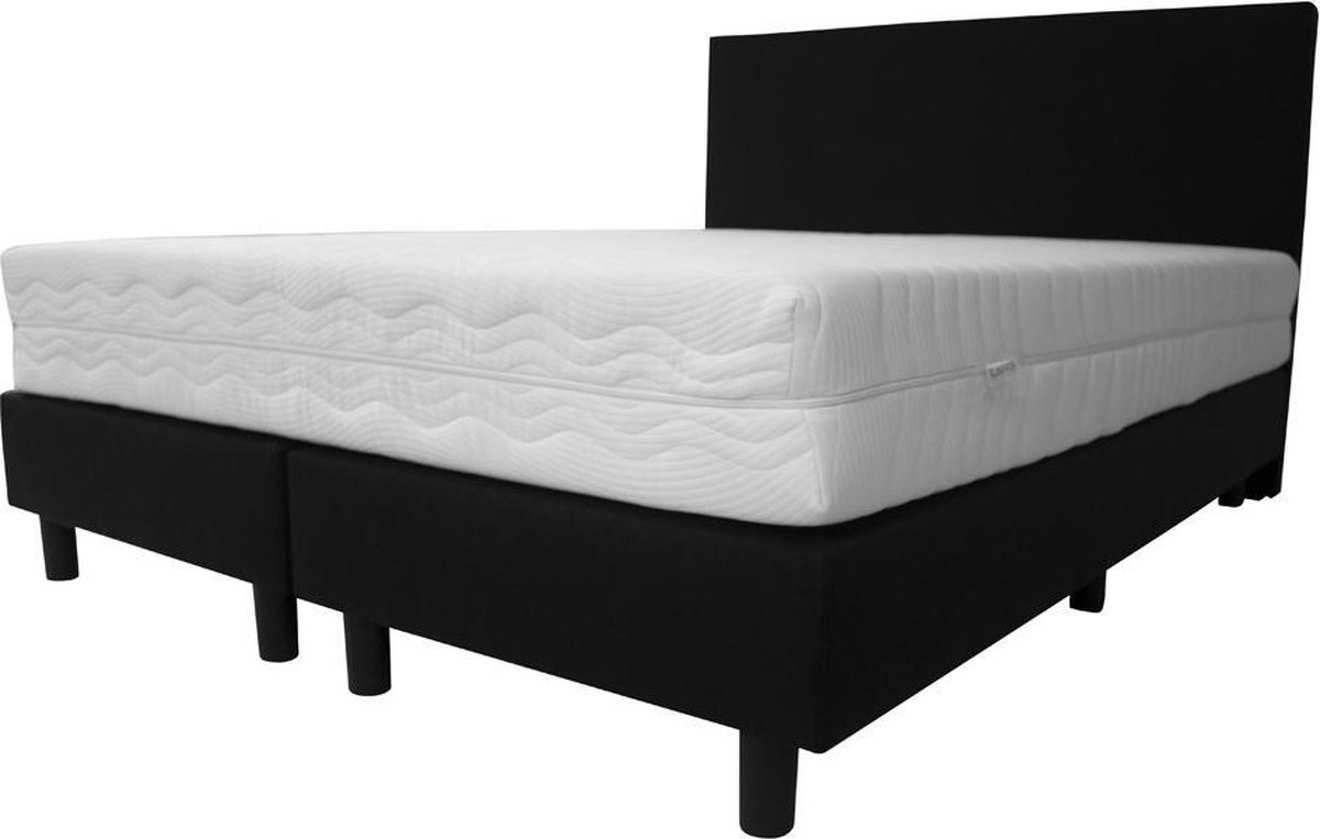 120x200 Bedworld Hotel boxspring premium zwart | bol.com