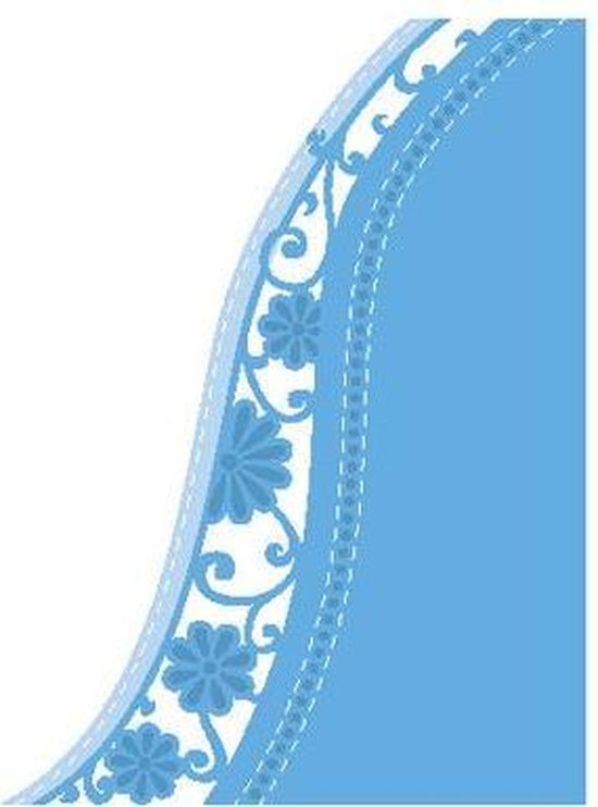 Marianne Design Creatables snij en embosstencil - Anja's Bloem Golf | bol.com