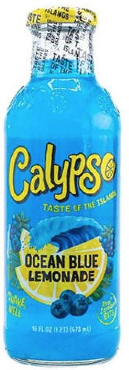 Calypso - Ocean Blue Lemonade - Taste of the Islands 12x473ml | bol.com