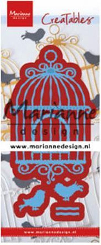 Marianne Design Creatables Snij en Embosstencil - Vogelkooi (L) | bol