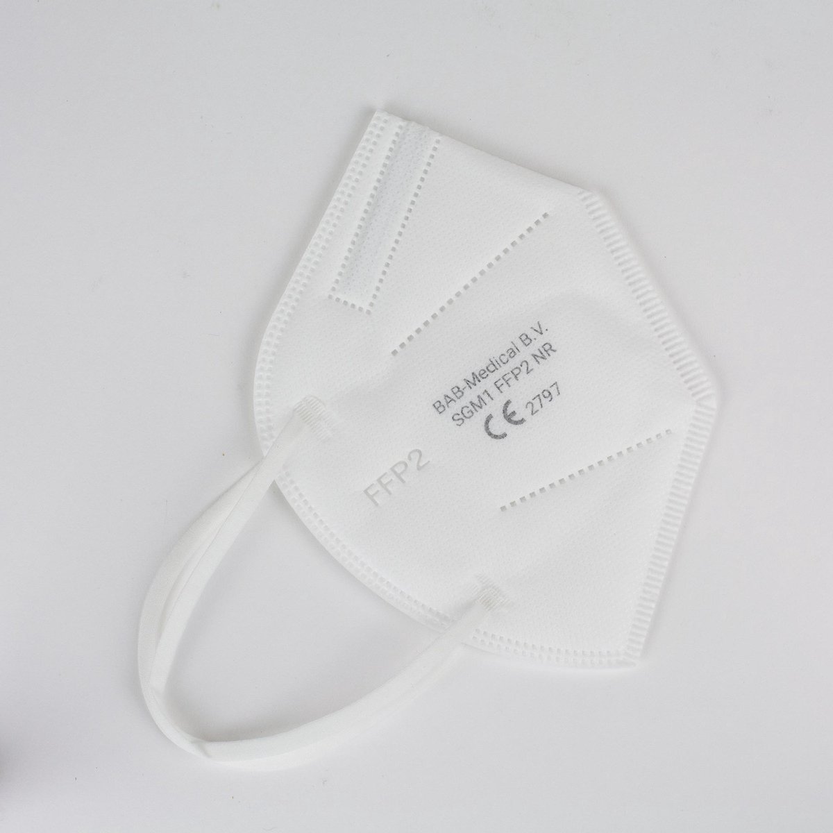 BAB-Medical FFP2 medisch masker. Sociaal geproduceerd in Nederland met ...