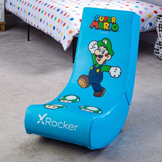 X-Rocker Nintendo Video Rocker Gamestoel - Super Mario AllStar ...