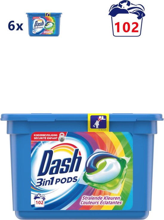 Dash Pods - Top Aanbiedingen en Dash 3-in-1 review - Wascapsules.nl