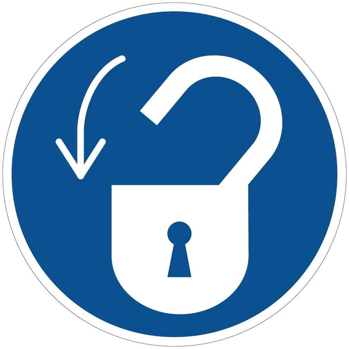 Slot open sticker 100 mm | bol.com