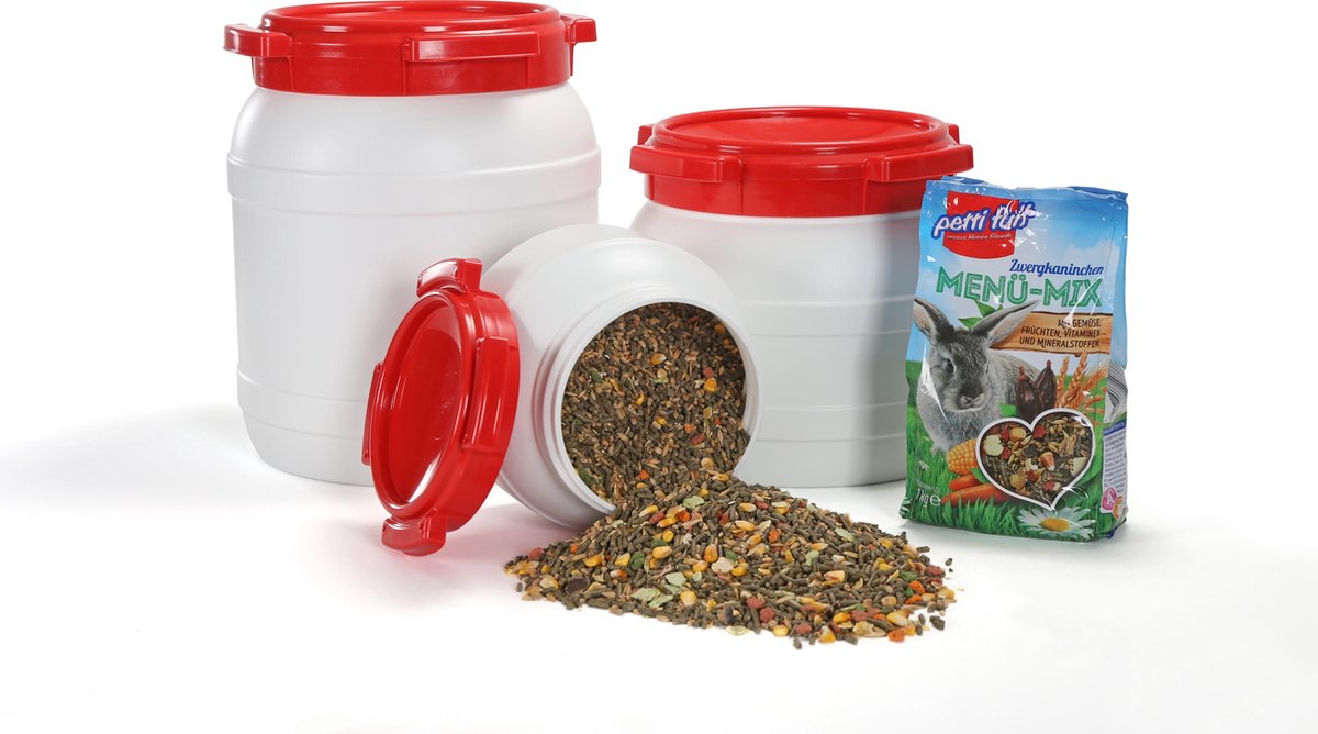 Wijdmondvat - 3,6 liter - voerton - waterkluis | bol.com