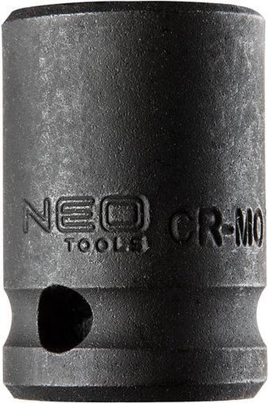 Neo Tools Krachtdop 17mm 1/2 Aansluiting CrMo Staal 38mm Hoog DIN 3129 ...