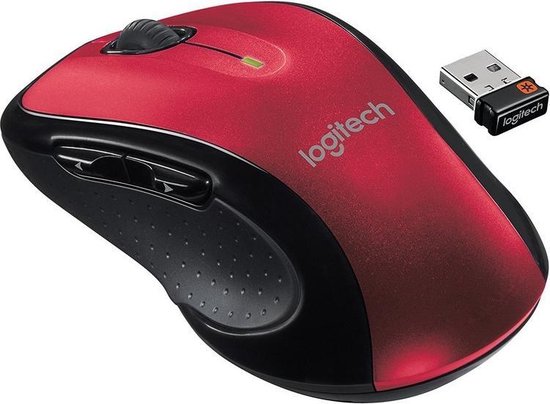 Logitech M510 muis RF Draadloos Rood 1000 DPI Rechtshandig- Geen ...