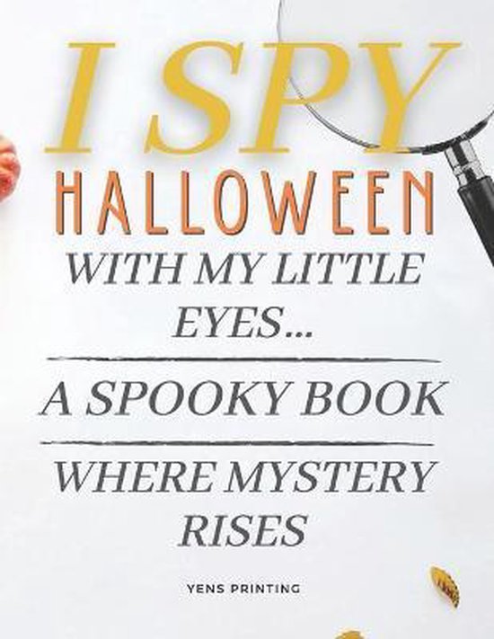 I Spy Halloween Book, Yens Printing | 9798678088970 | Boeken | bol