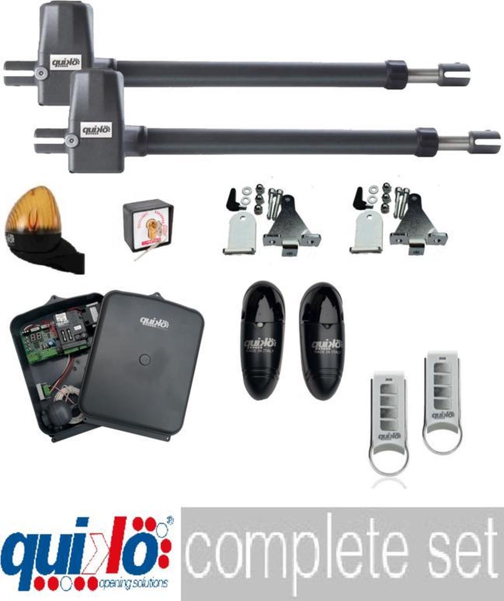 Quiko Neo Poortopener - Tot 700Kg - 230V - 4 Handzenders | bol