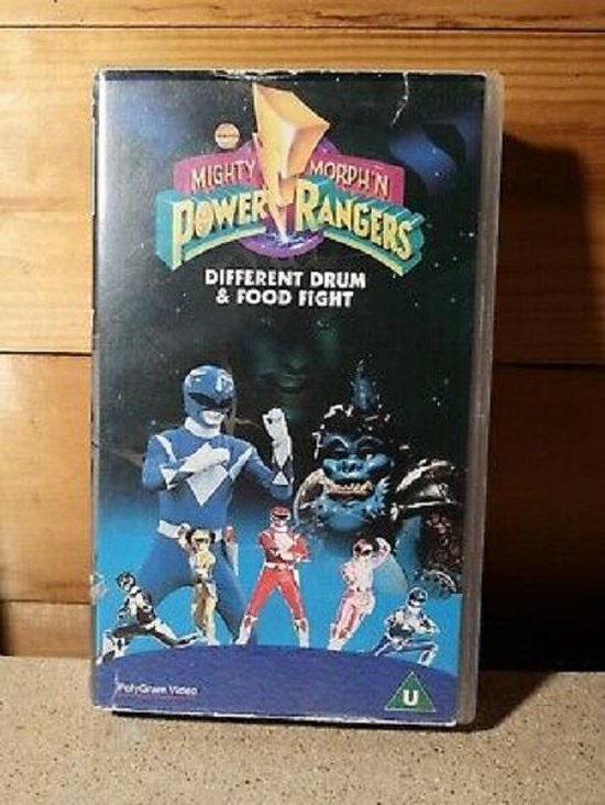 VHS Video | Power Rangers - Different Drum & Food Fight (Dvd) | Dvd's | bol