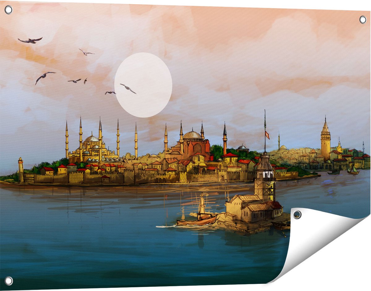 Gars Affiche de jardin Plage Tropicale Transparente à la Mer Bleue ...