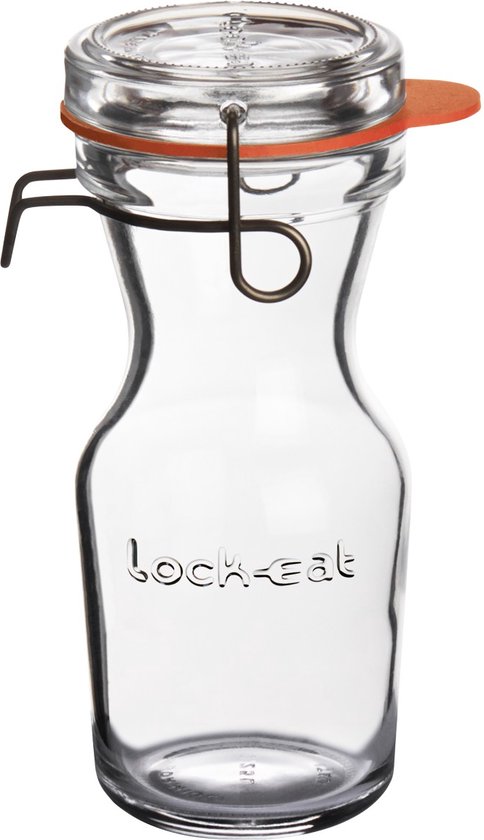 Luigi Bormioli Lock eat karaf 250 ml - Per stuk | bol.com