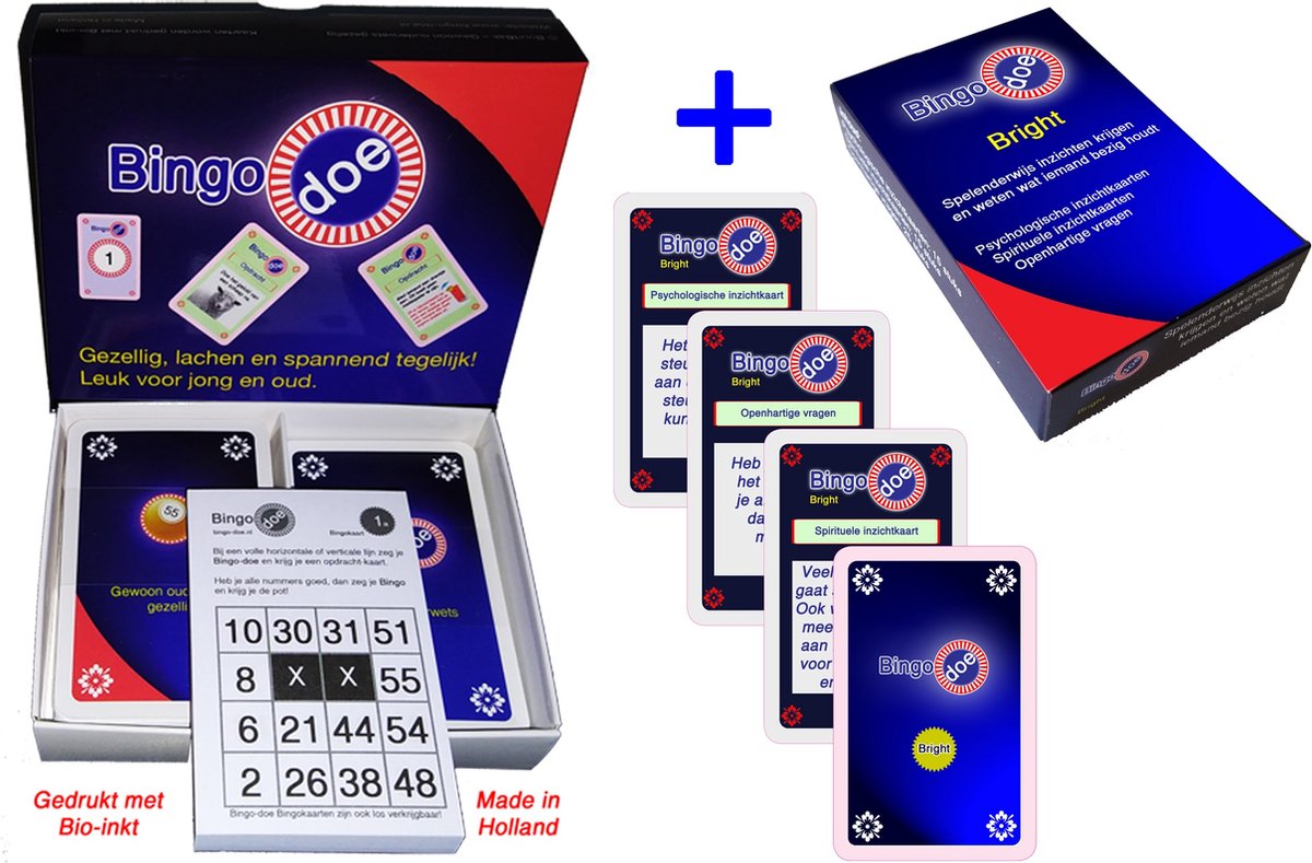 Bingo-doe combinatiespel – Wil je op unieke wijze openhartige vragen ...