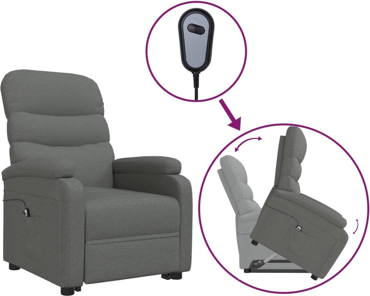 La Dolce Vita - Opsta stoel - Comfort stoel - Sta op Zetel - Leunstoel ...