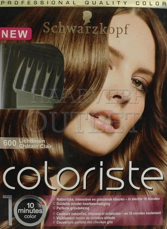 Coloriste Lichtbruin 600 | bol