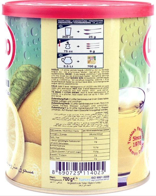 Turkse Citroenthee - 9x700 Gram | bol