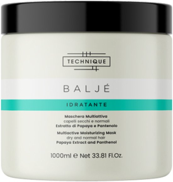 Technique Balje - multi-actief hydraterend haarmasker 1000ml, Voor ...
