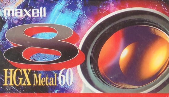 Maxell 8 HGX Metal 60 Cassette | bol