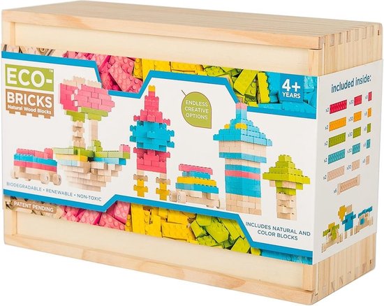 Eco-Bricks - 206 stuks kleur | bol