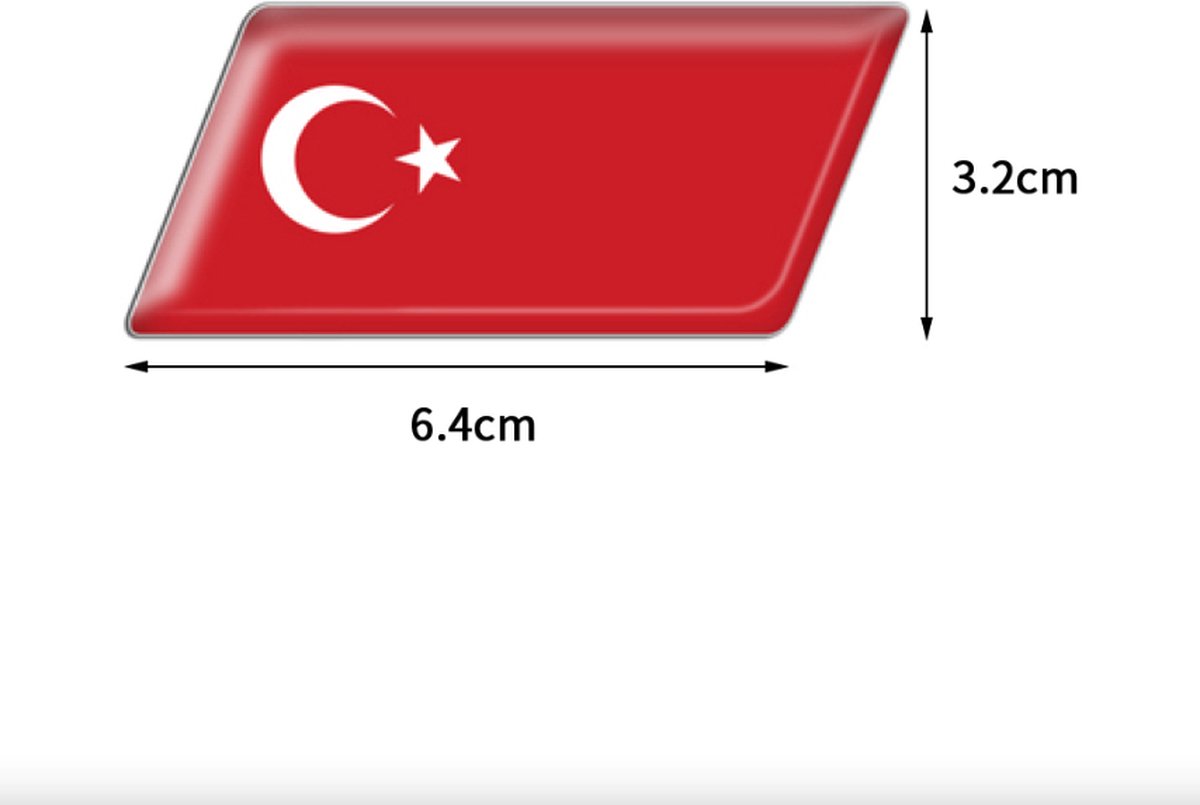 Vlag sticker - autostickers - autosticker voor auto - bumpersticker ...