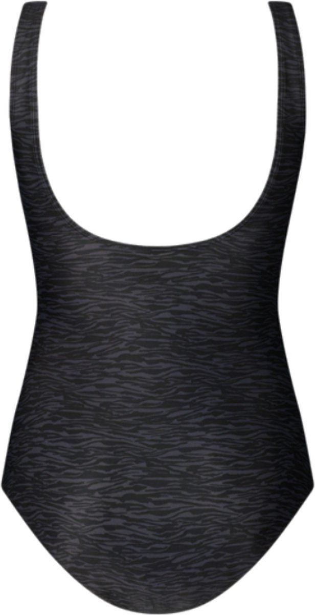 Tweka Shape Soft Cup badpak dames zwart dessin | bol.com