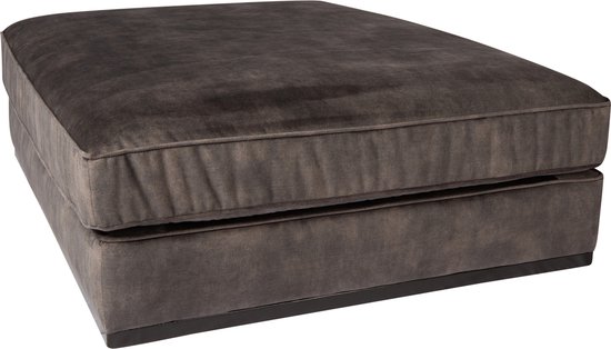 PTMD Block sofa hocker adore 68 anthracite | bol.com