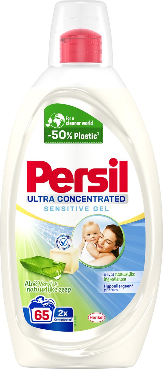 Persil Ultra Concentrated Sensitive - Vloeibaar Wasmiddel - Voordeelverpakking - 2 x... | bol