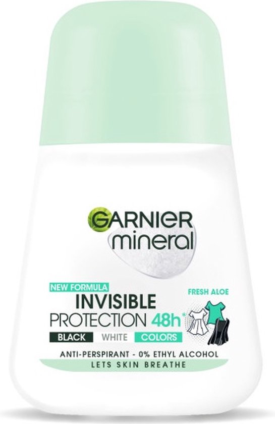 Garnier Invisible Protection Deodorant Fresh Aloe - 50ml | bol