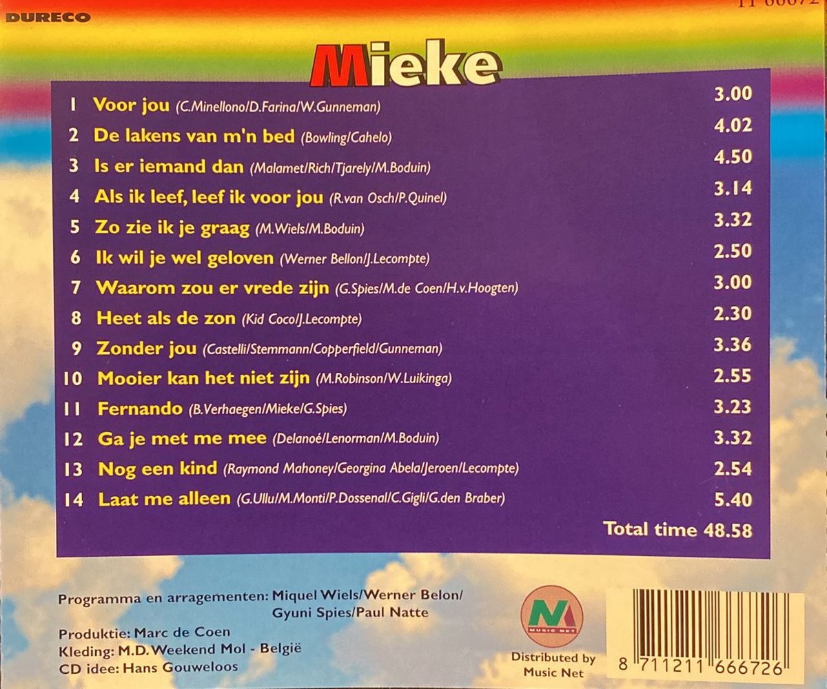 Mieke Vol.6, Mieke | CD (album) | Muziek | bol.com