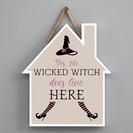 Witch sign - Wicked Witch | bol.com